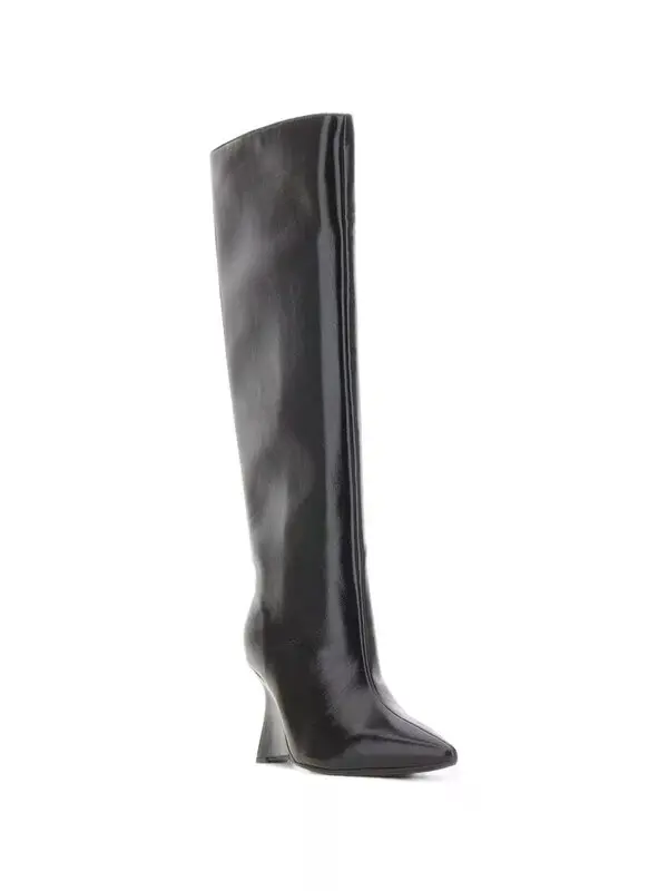 TWENTY FOURHAITCH Diadema Pointed-toe Wedge Boots