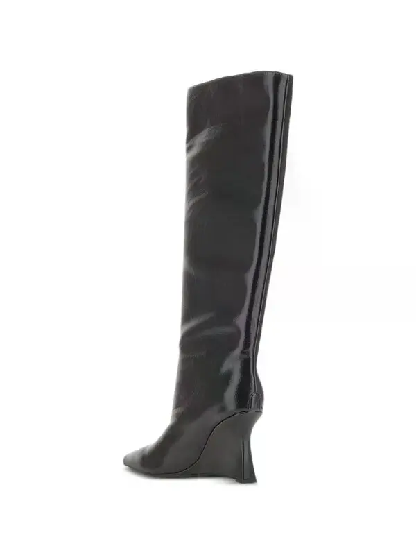 TWENTY FOURHAITCH Diadema Pointed-toe Wedge Boots
