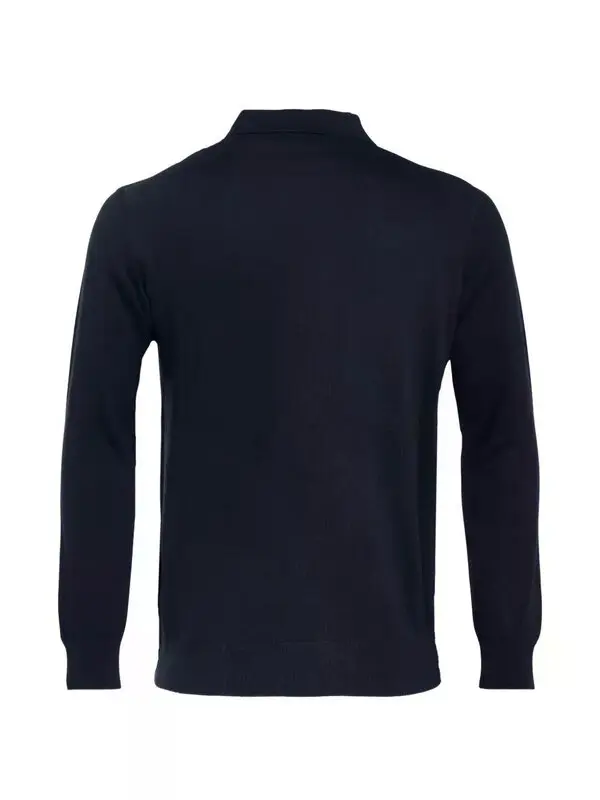FRANZESE COLLECTION Stefano De Martino Long-sleeve Polo Shirt