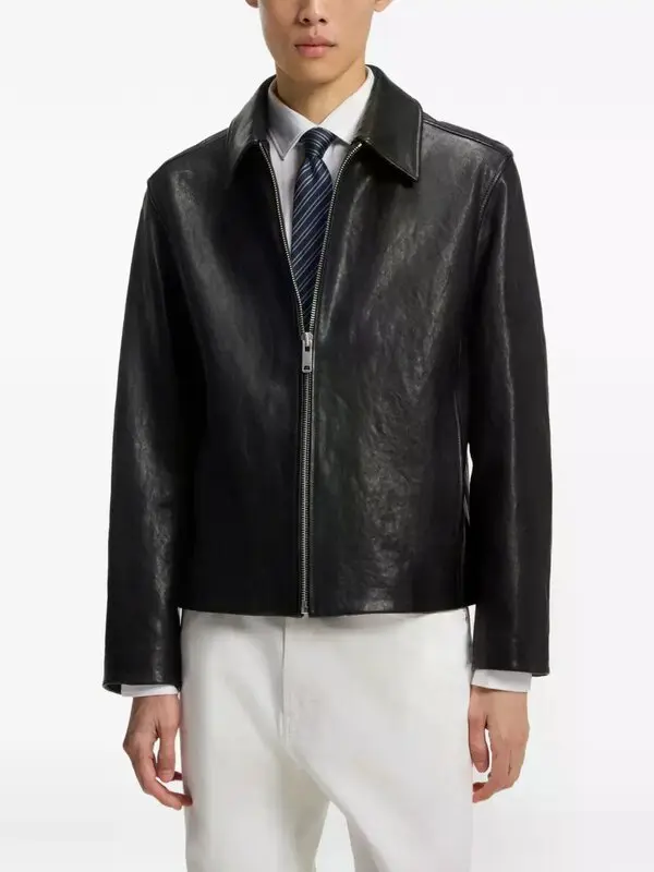 Hugo Leather Jacket