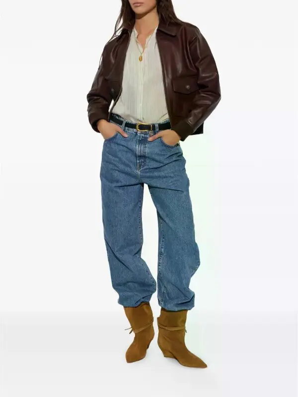 A.p.c. Short Leather Jacket