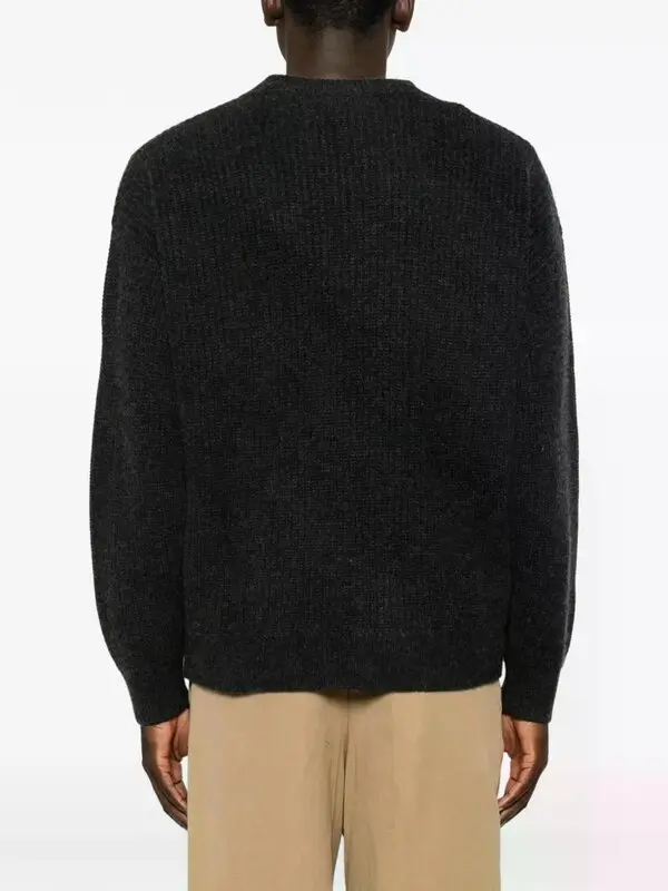 MARANT Mael Ribbed-knit Cardigan