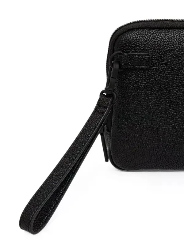 Armani Exchange Pebbled Clutch Bag
