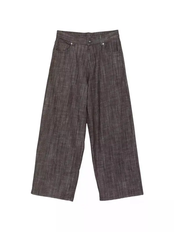 PANICALE Straight-leg Trousers - Brown