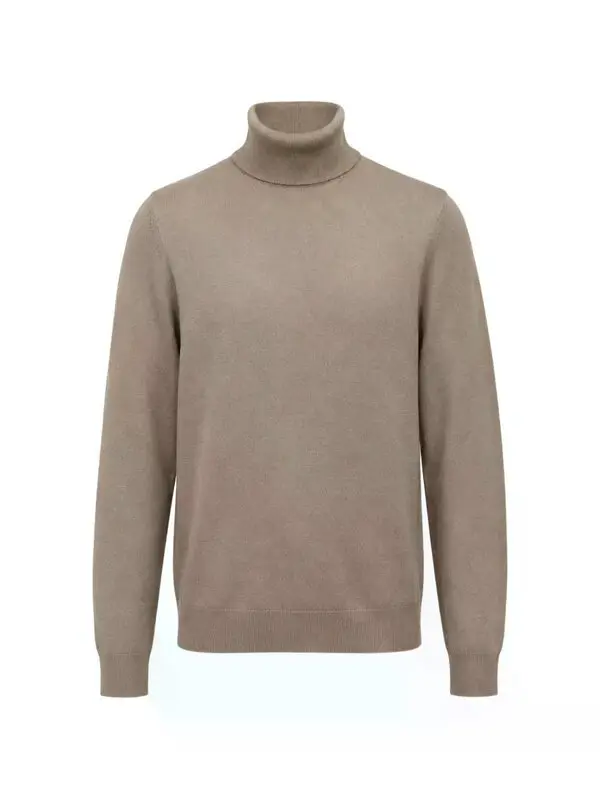 FRANZESE COLLECTION Ribbed-knit Turtleneck Sweater