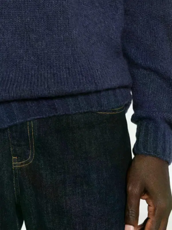 ORIGINAL VINTAGE Hope Ribbed-trim Pullover