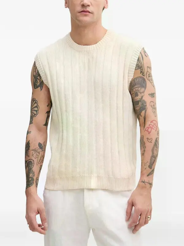 Sisley Ribbed-knit Sweater