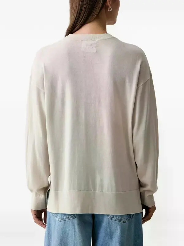 Armani Exchange Logo-knit Sweater