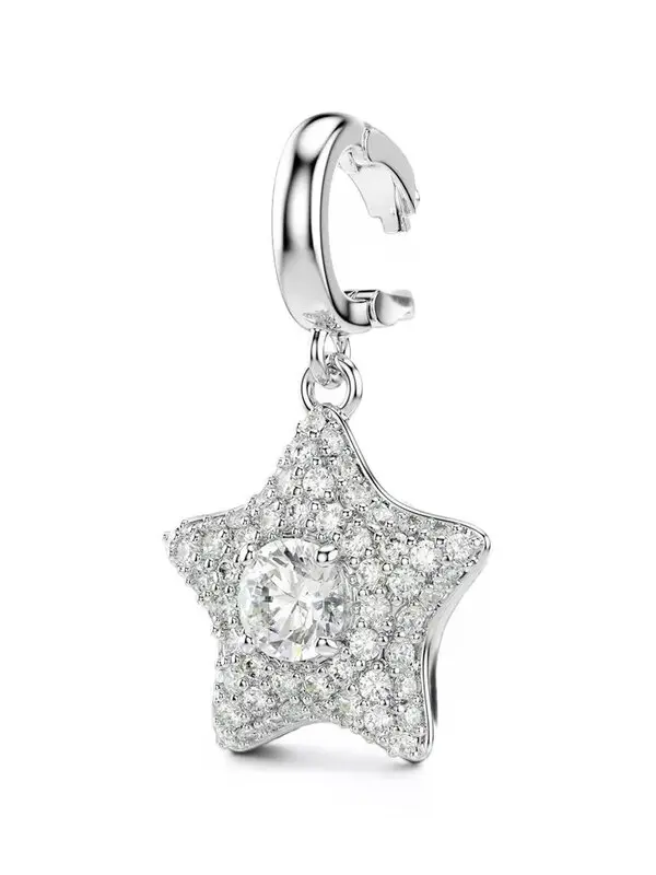 SWAROVSKI Sublime Star Crystal-embellished Charm - Silver