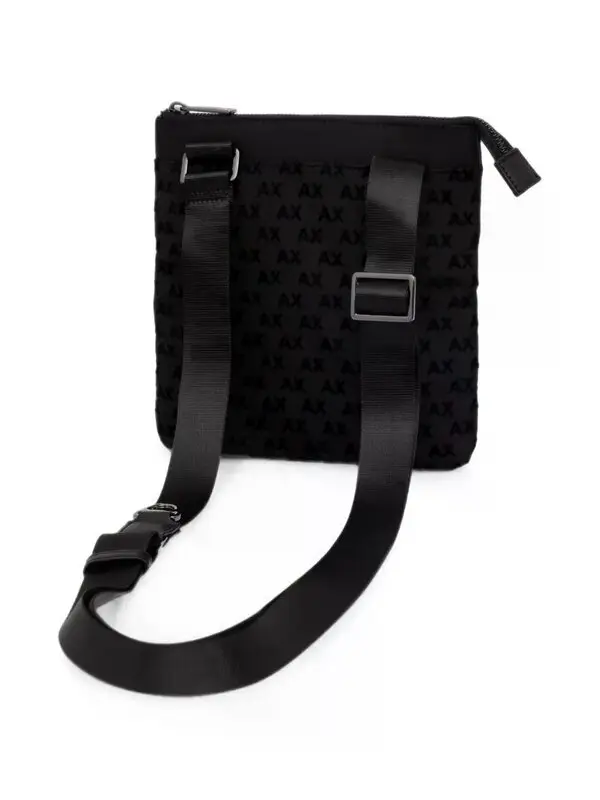 Armani Exchange Logo-pattern Messenger Bag