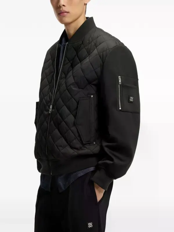 Hugo Quilted Padded Coat
