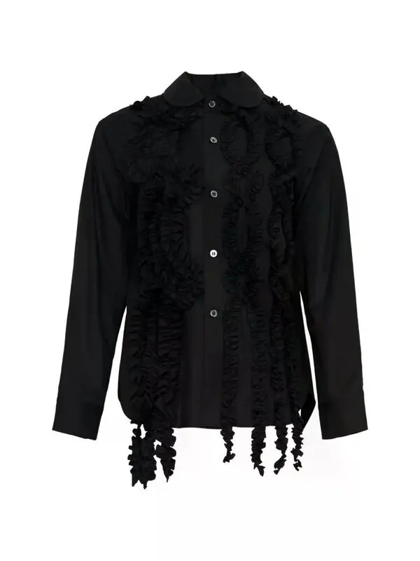 TAO Ruffle-trimmed Cotton Shirt