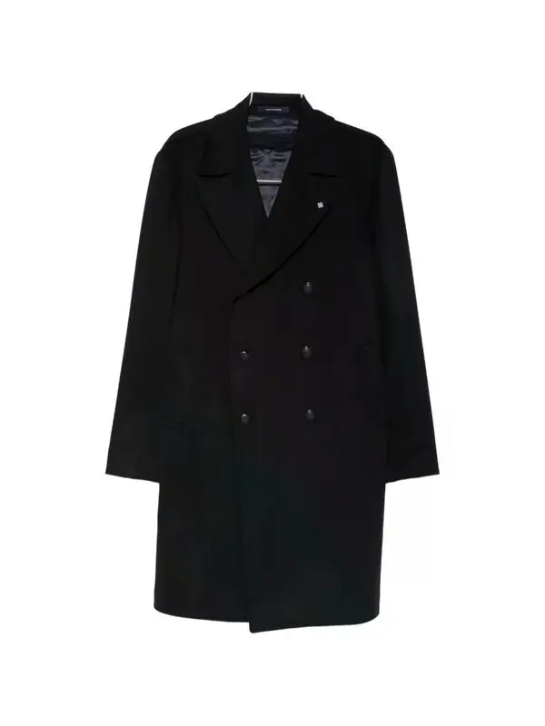 Tagliatore Arden Double-breasted Wool Coat