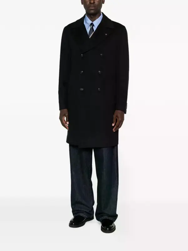 Tagliatore Arden Double-breasted Wool Coat