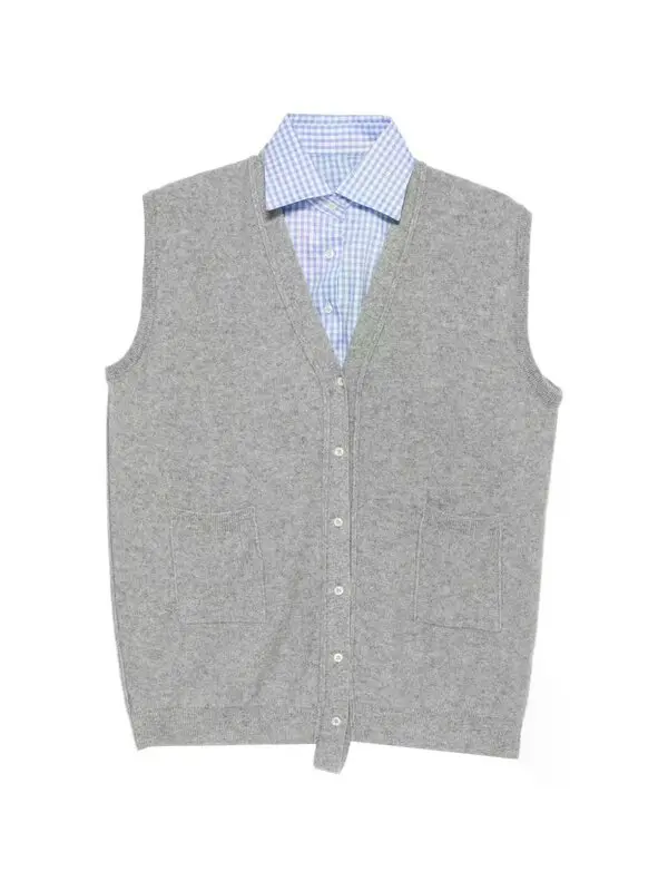 MAISON JEJIA Maddy Button-up Gilet