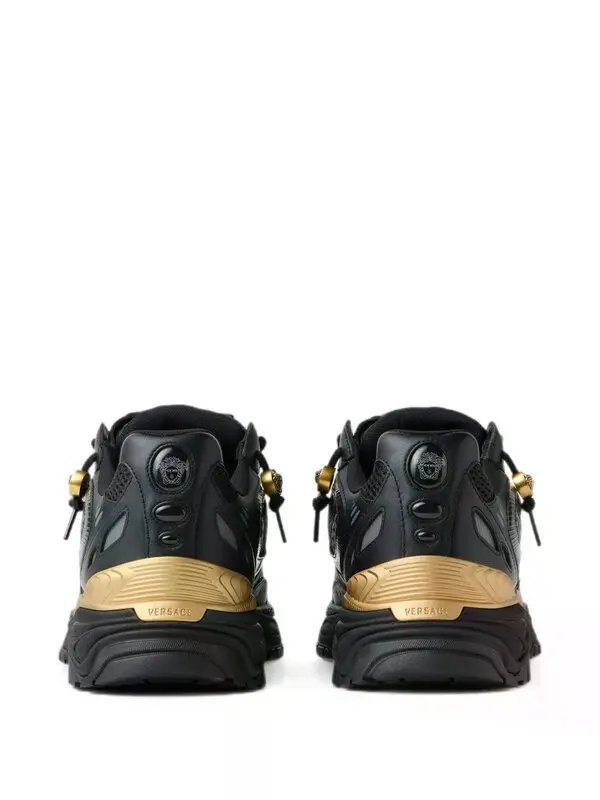 Versace Icaro Leather Sneakers