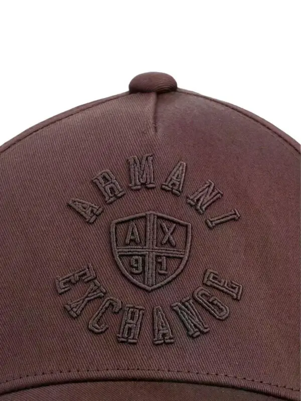 Armani Exchange Logo-embroidered Baseball Cap