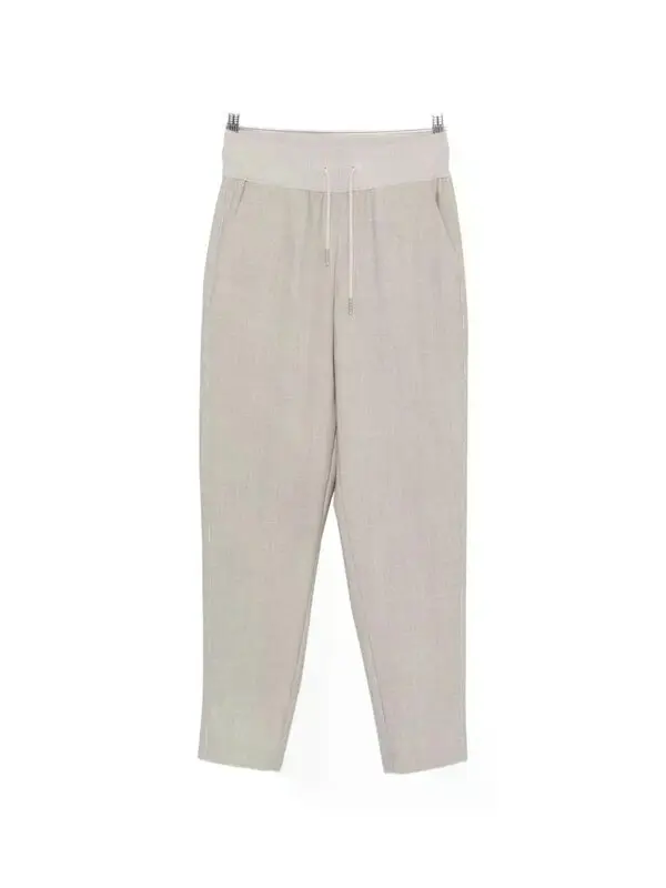 PANICALE Drawstring Tapered Trousers
