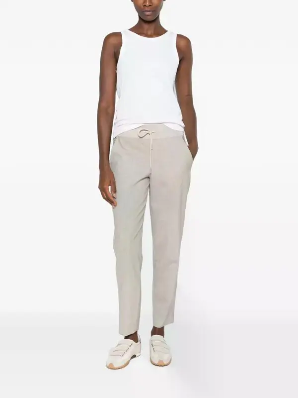 PANICALE Drawstring Tapered Trousers