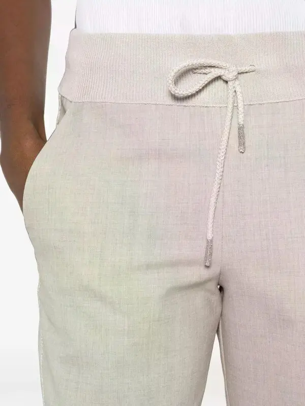 PANICALE Drawstring Tapered Trousers