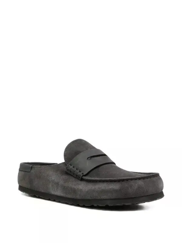 BIRKENSTOCK Suede Slip-on Slippers