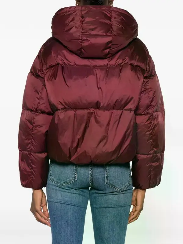 TWINSET Quilted Hooded Puffer Jacket