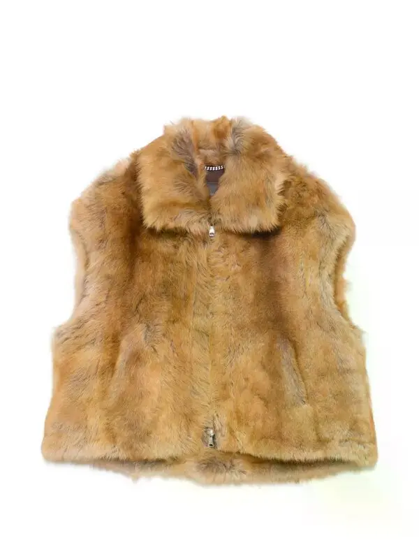 EMMETI Azzurra Shearling Gilet