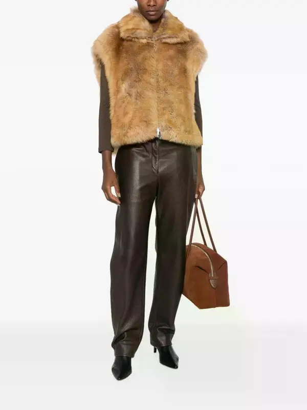 EMMETI Azzurra Shearling Gilet