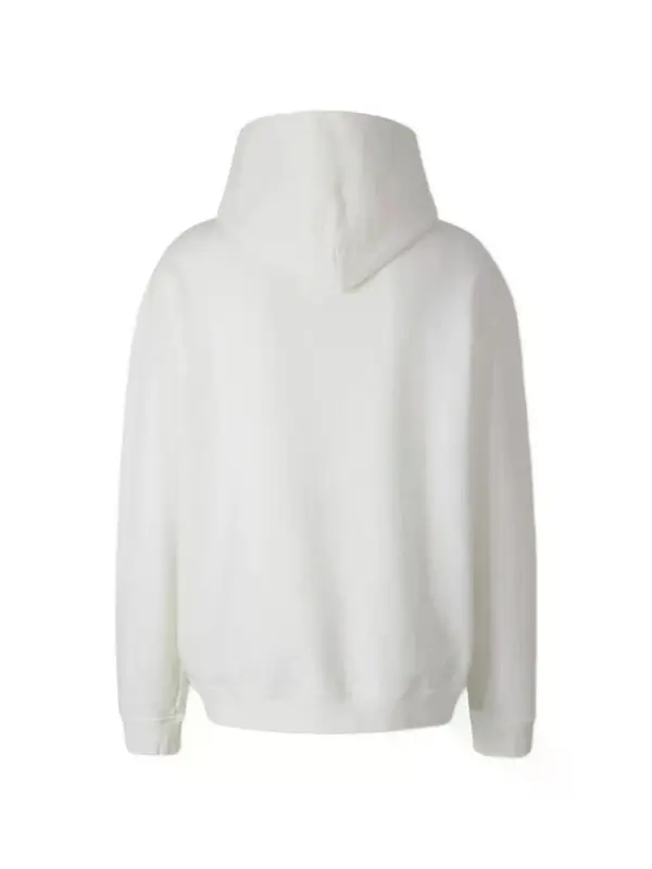 MAISON MARGIELA Logo-embroidered Hoodie