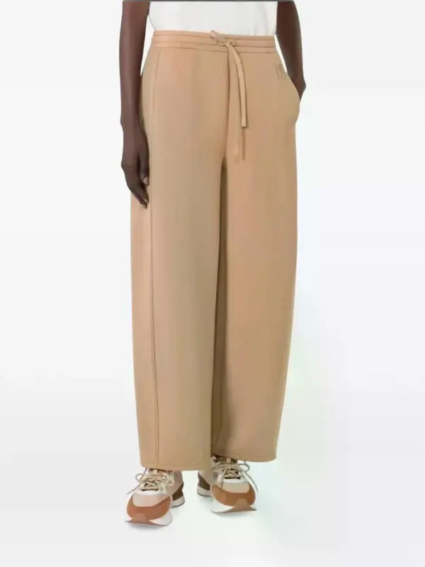 Max Mara Scuba Jersey Barrel-leg Trousers