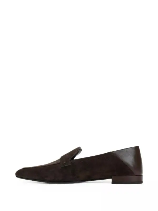 Giorgio Armani Leather Loafers