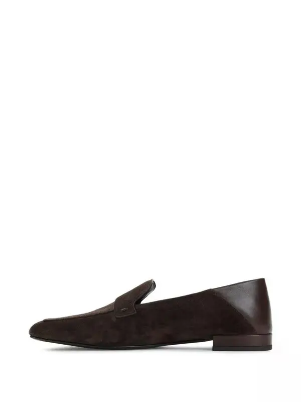 Giorgio Armani Leather Loafers