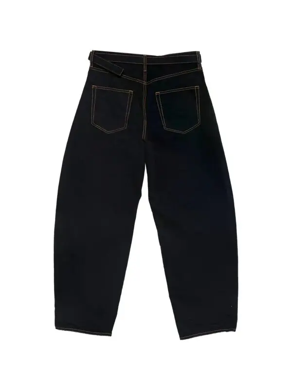 Sacai Belted Zip-detail Jeans