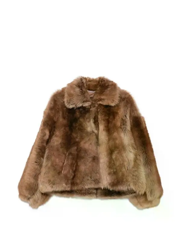 EMMETI Silvia Shearling Jacket - Brown