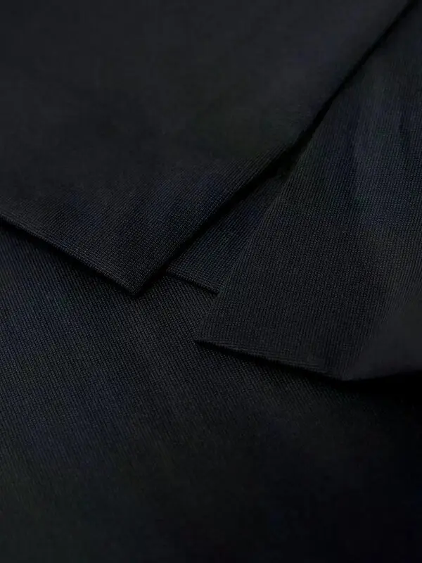 Closed Split-hem Flared Trousers