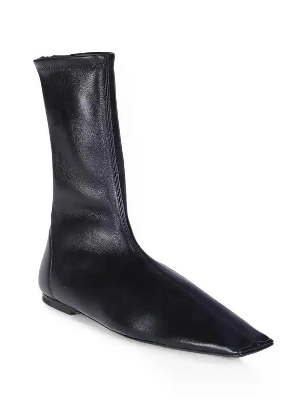 Khaite Marlene Leather Boots