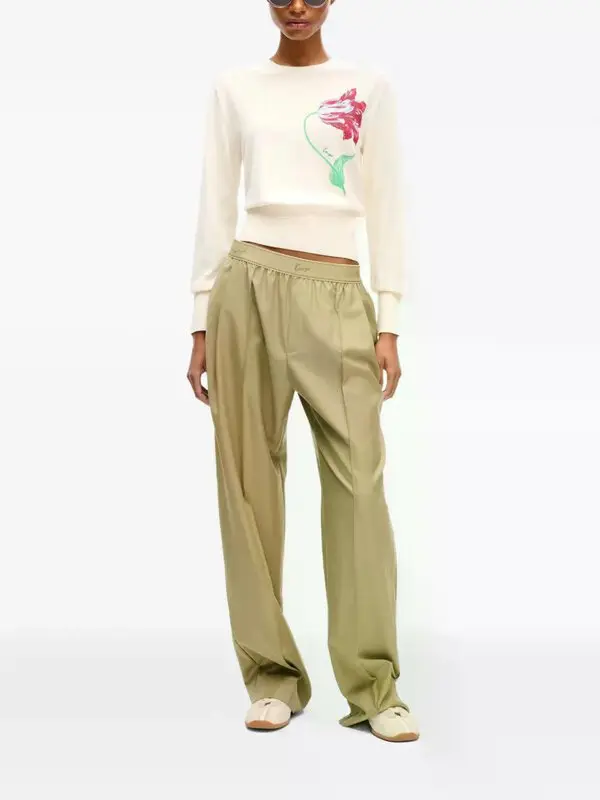 Kenzo Tulip Embroidered Pullover