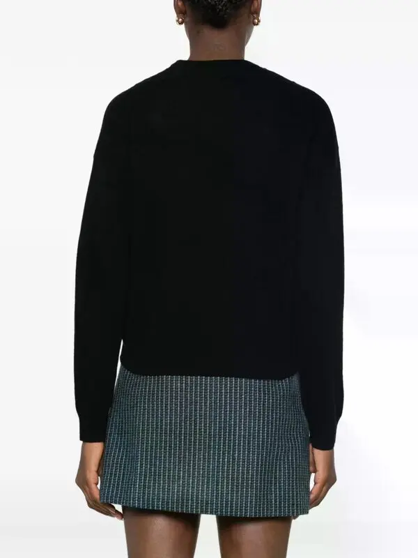 I BLUES Cut-out Layered-effect Top