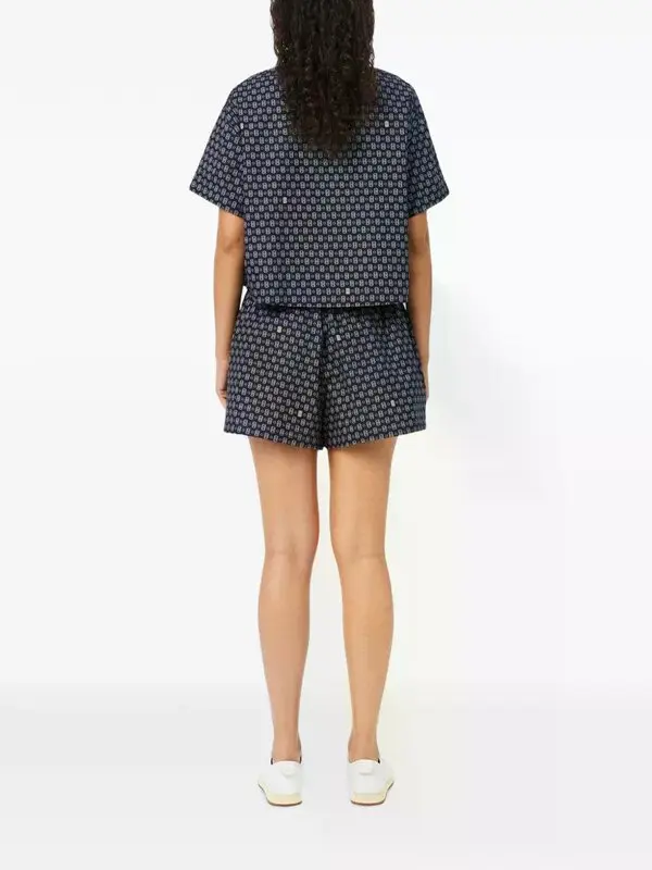 Lacoste Oversized Printed Shorts