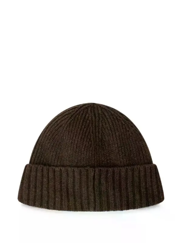 Barbour Carlton Ribbed-knit Beanie Hat