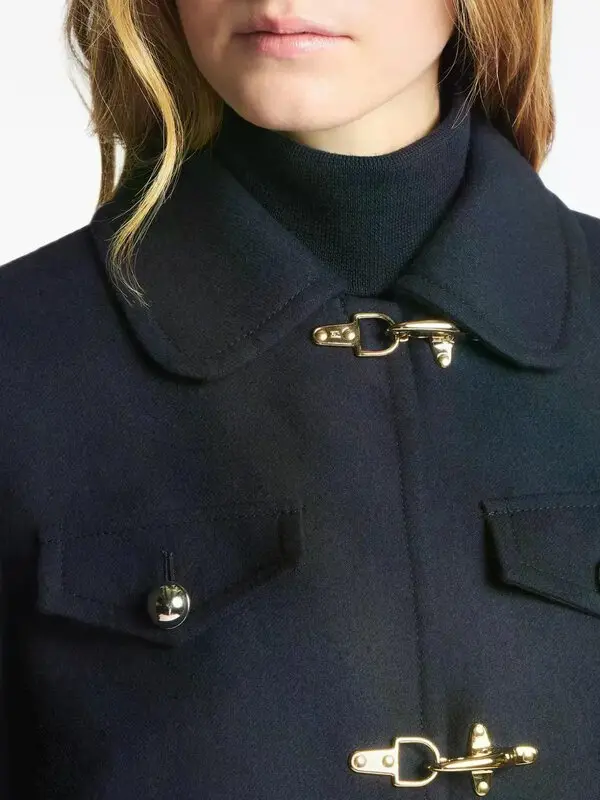 FAY Hook-fastening Cropped Jacket