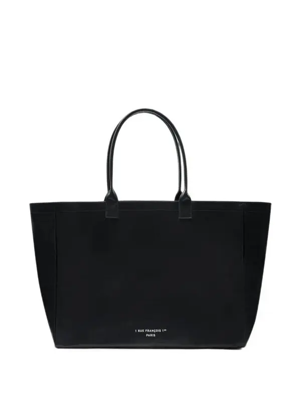 ANINE BING Leo Coated Canvas Tote