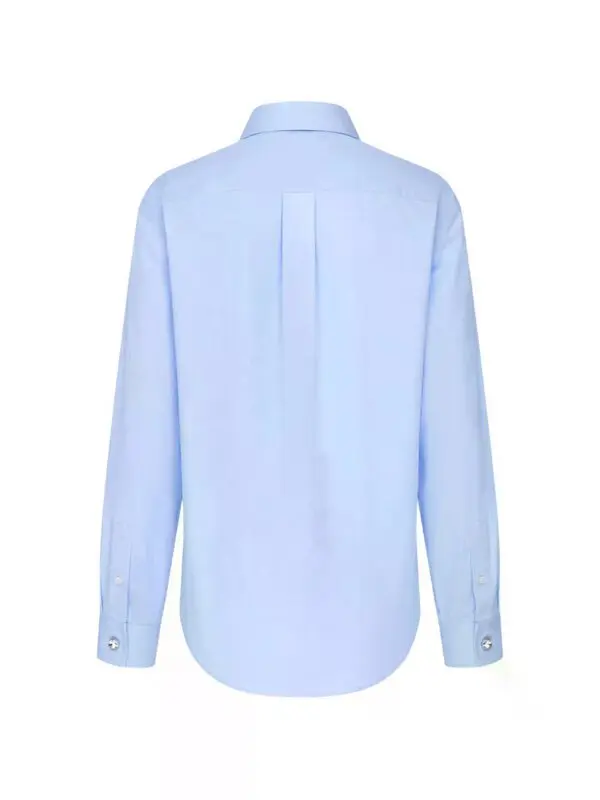N°21 Crystal-button Poplin Shirt