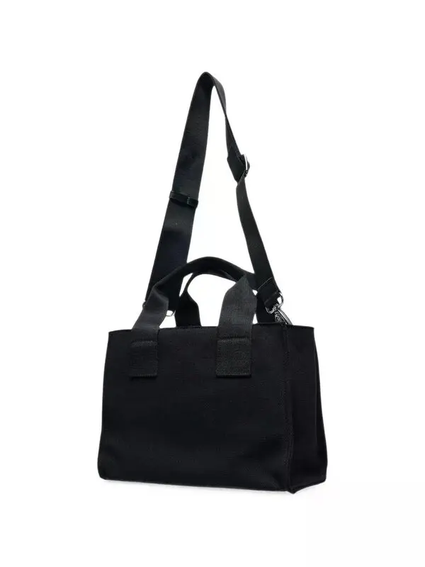 MSGM Graphic Print Small Two-way Tote Bag - Black