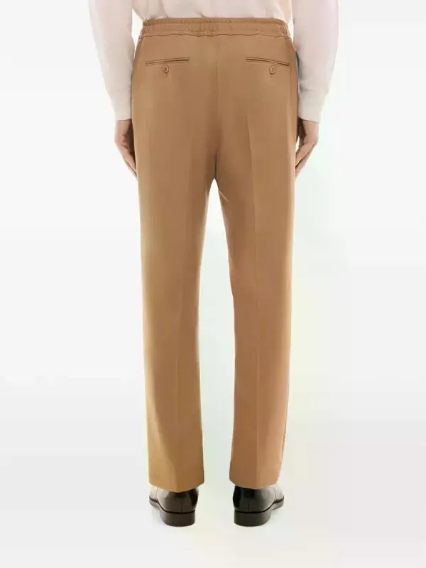 FURSAC Pleated Straight-leg Trousers