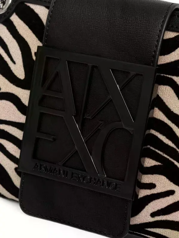 Armani Exchange Zebra-print Mini Bag