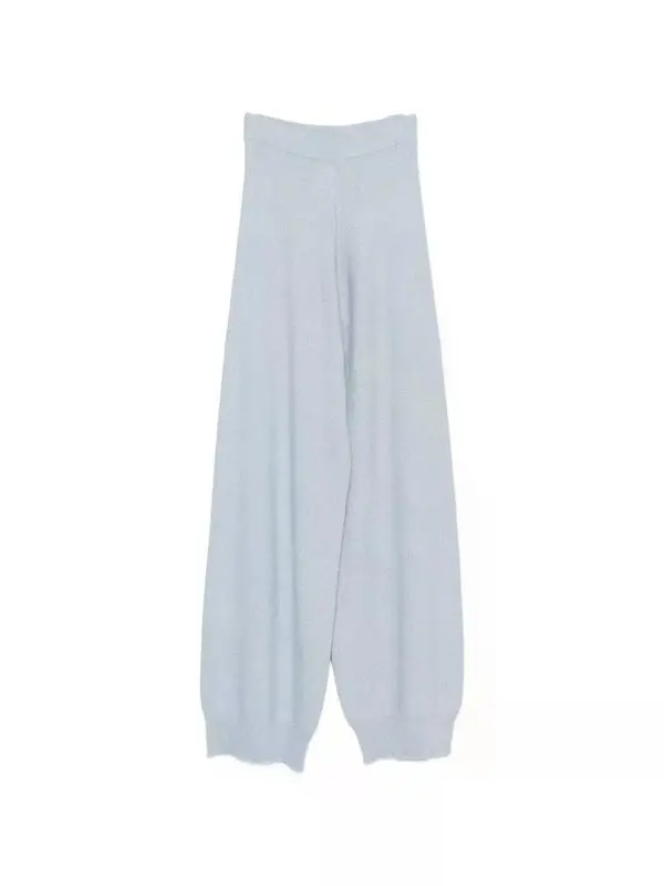 Fabiana Filippi Metallic-effect Wide-leg Trousers - Blue