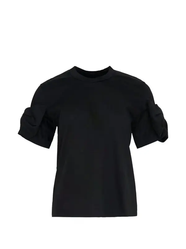Noir Kei Ninomiya Bow-detail T-shirt