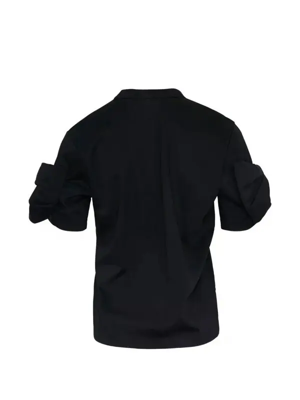 Noir Kei Ninomiya Bow-detail T-shirt