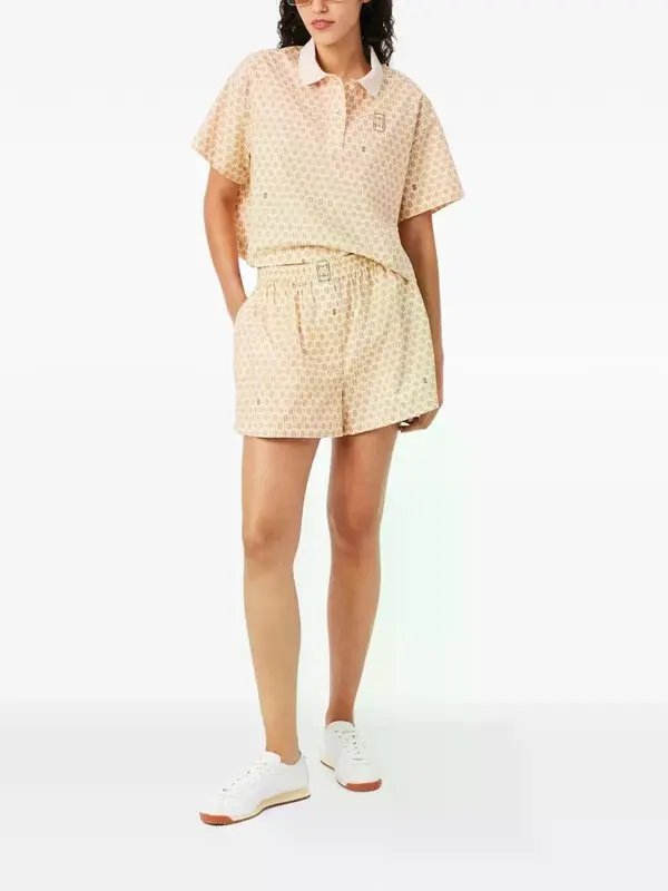 Lacoste Printed Oversized Bermuda Shorts